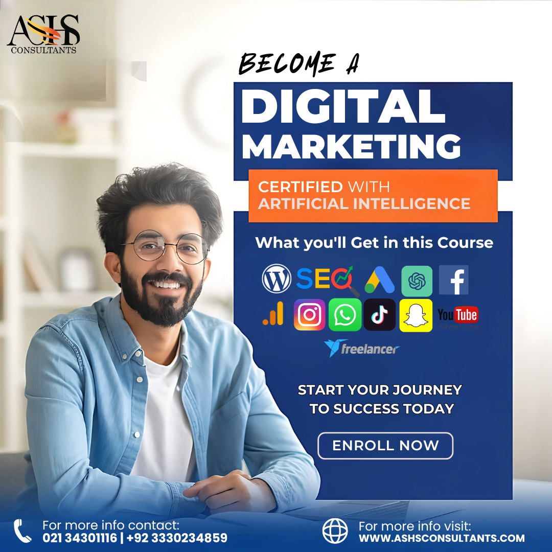 Certification In Advance Advertising and Marketing 2024 - ASHS Consultants